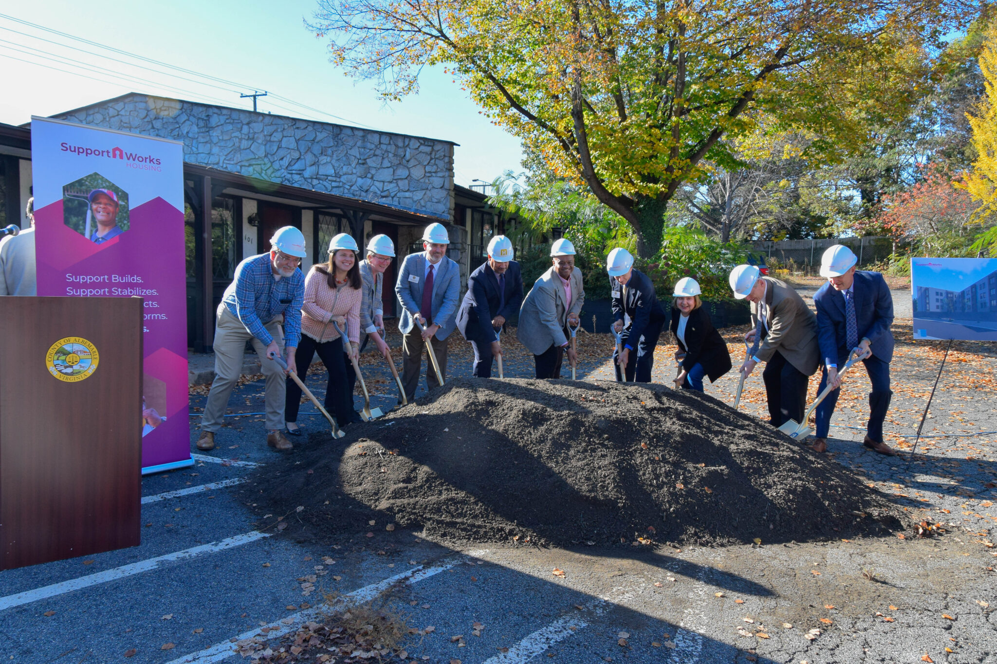 SupportWorks breaks ground on Vista 29 | SupportWorks Housing